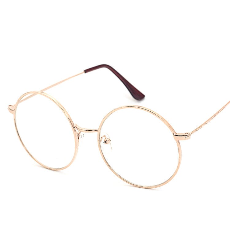 Kitty Big Round Metal Glasses Frame – Fashionholla